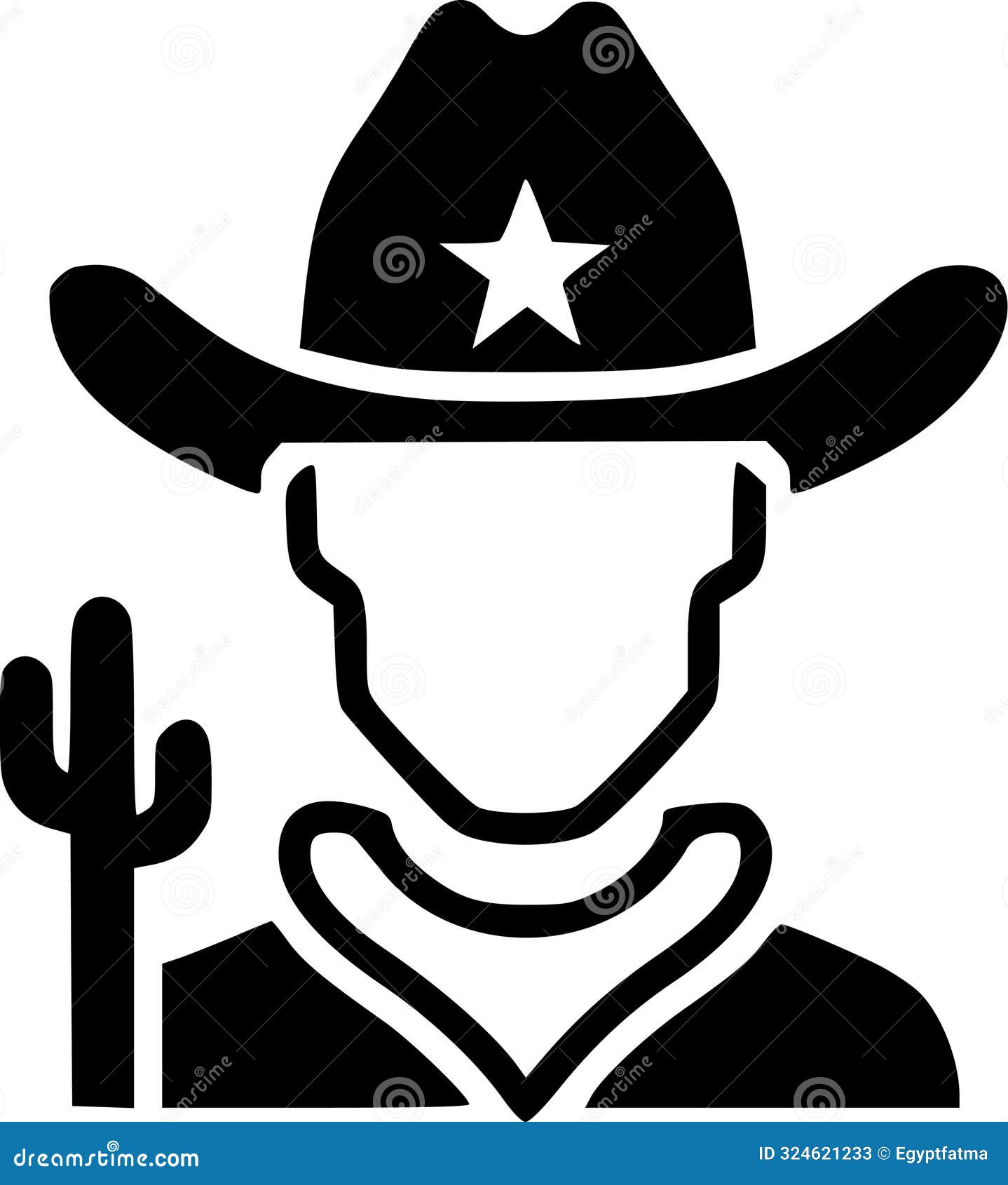 Texas - Minimalist and Flat Logo - Vector Illustration Stock Vector ...