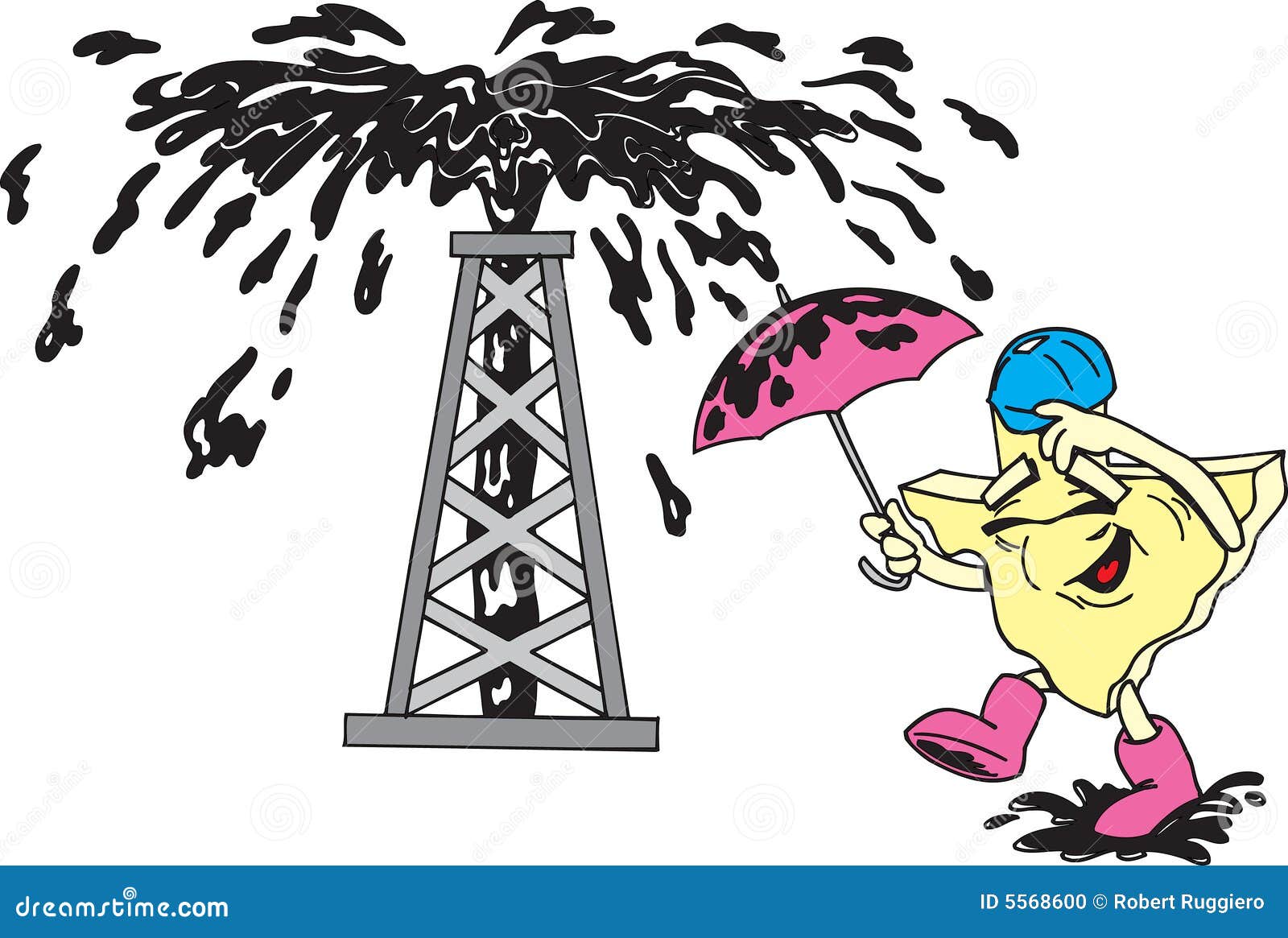 Oil Well Cartoon