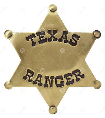 Texas Ranger Badge stock photo. Image of shield, enforcement - 20342868