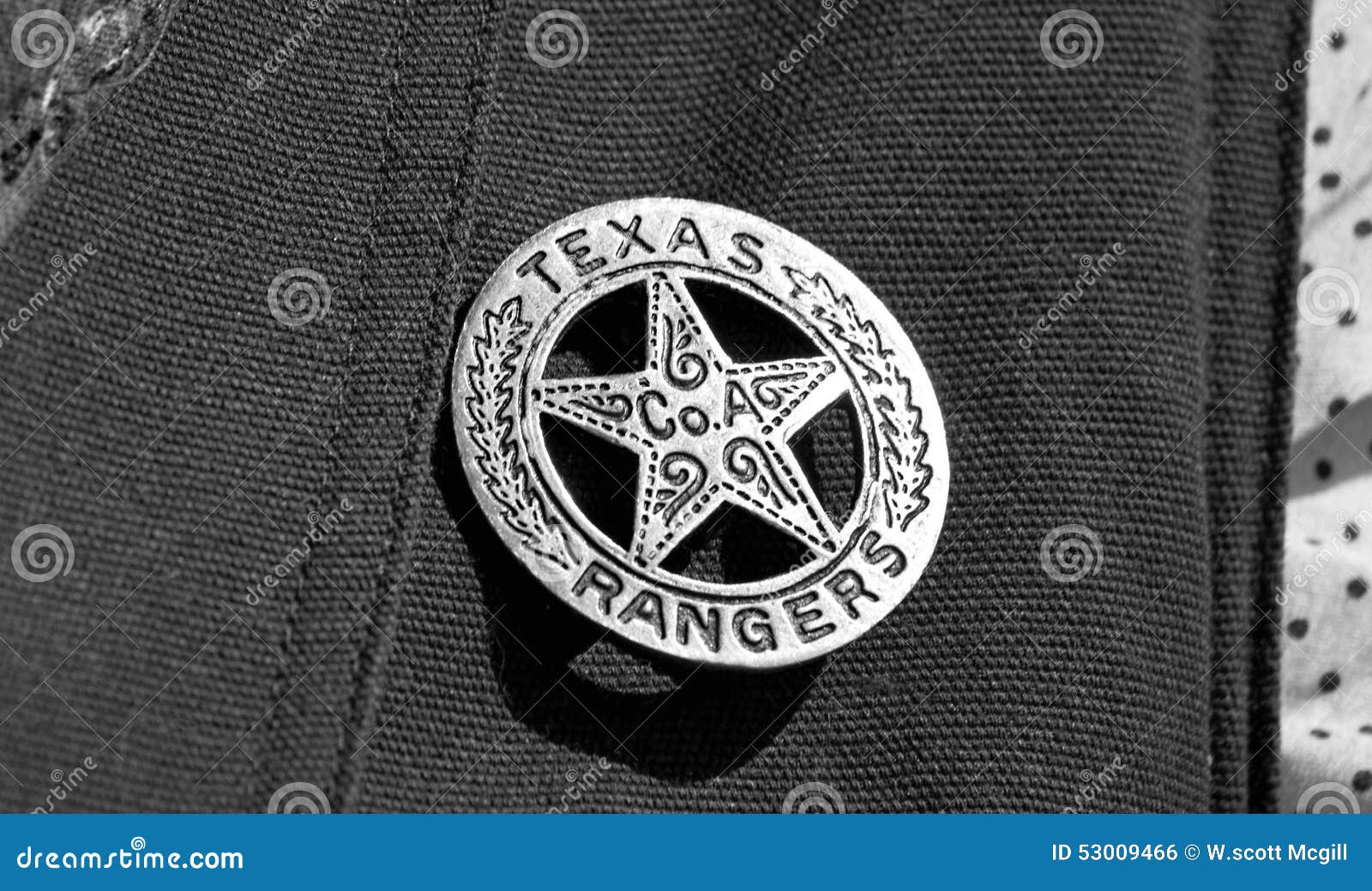 Texas Ranger Badge. stock photo. Image of star, marshall - 53009466