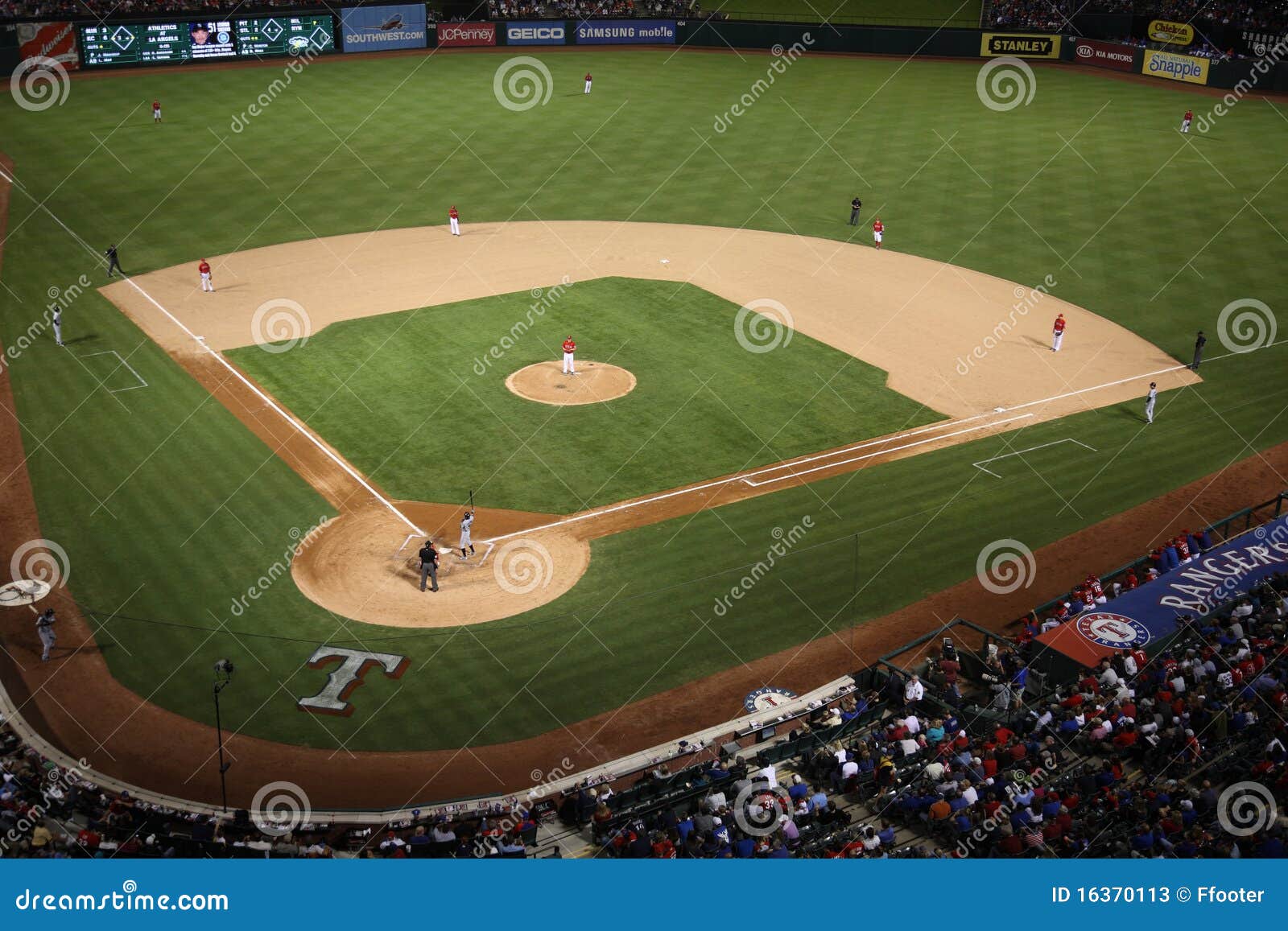 Texas Rangers Ballpark in Arlington Editorial Stock Photo - Image of ...