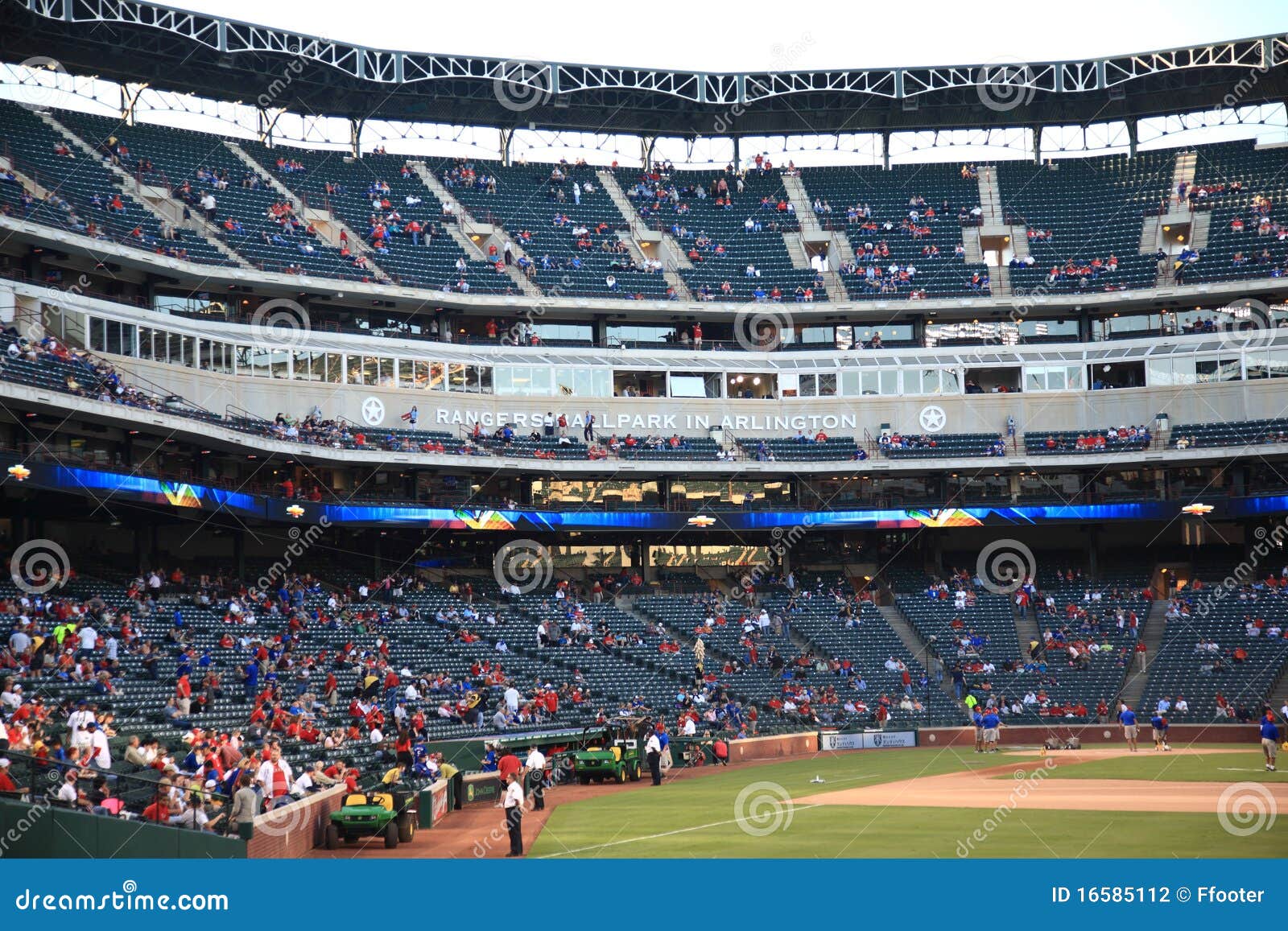 Texas Rangers Ballpark in Arlington Editorial Photography - Image of ...