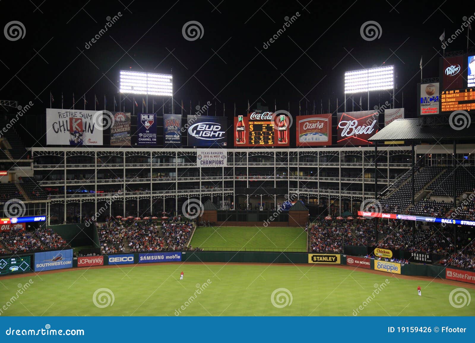 Texas Rangers Ballpark in Arlington Editorial Photo - Image of league ...