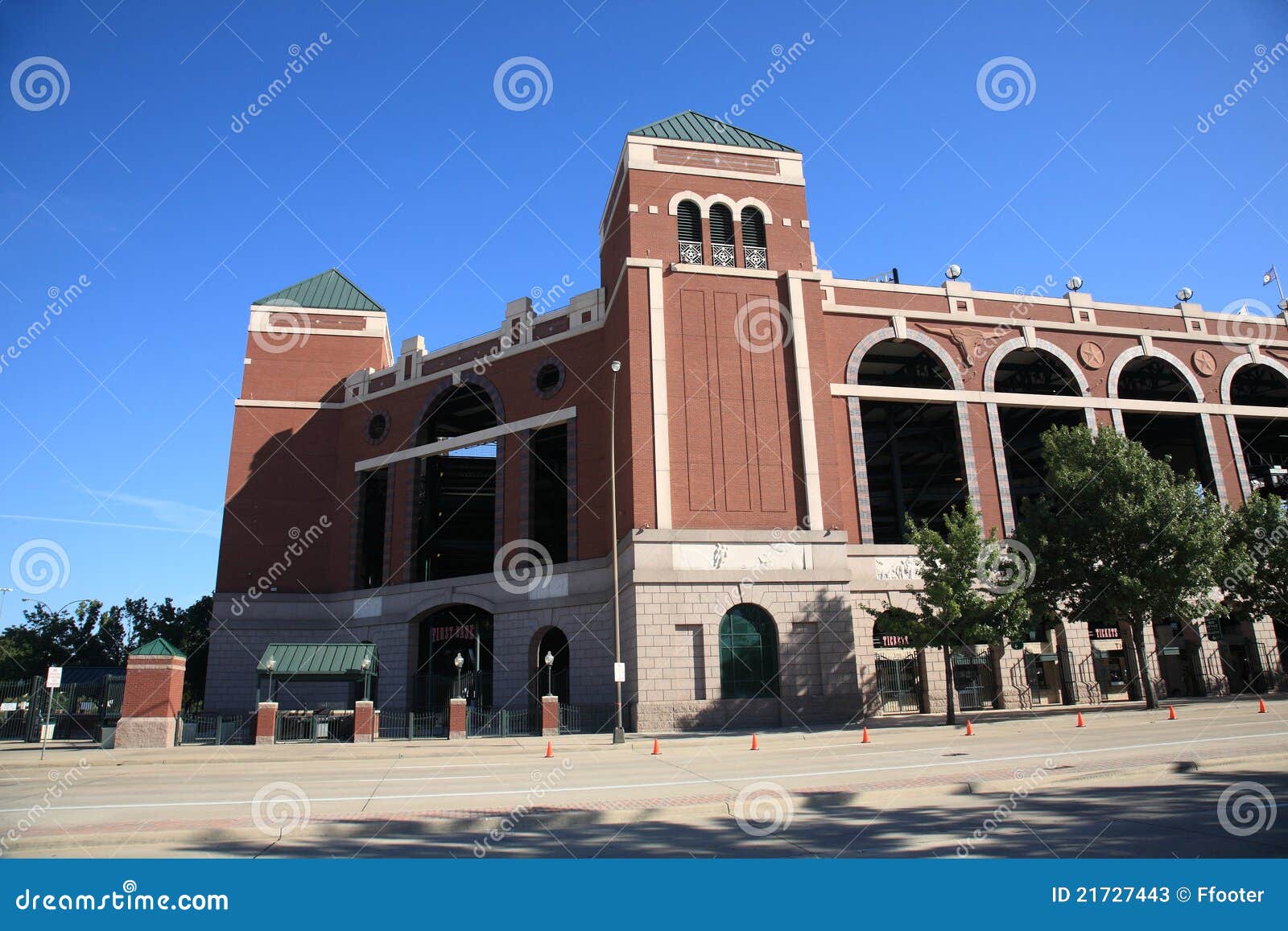 Texas Rangers Ballpark in Arlington Editorial Stock Photo - Image of ...