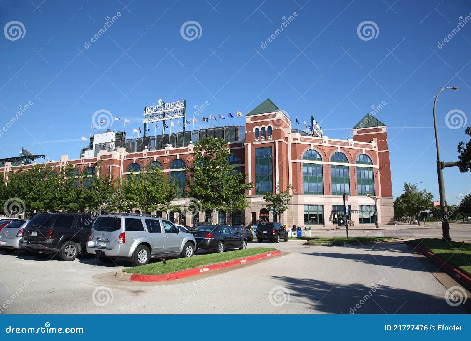 Texas Rangers Ballpark in Arlington Editorial Photo - Image of field ...