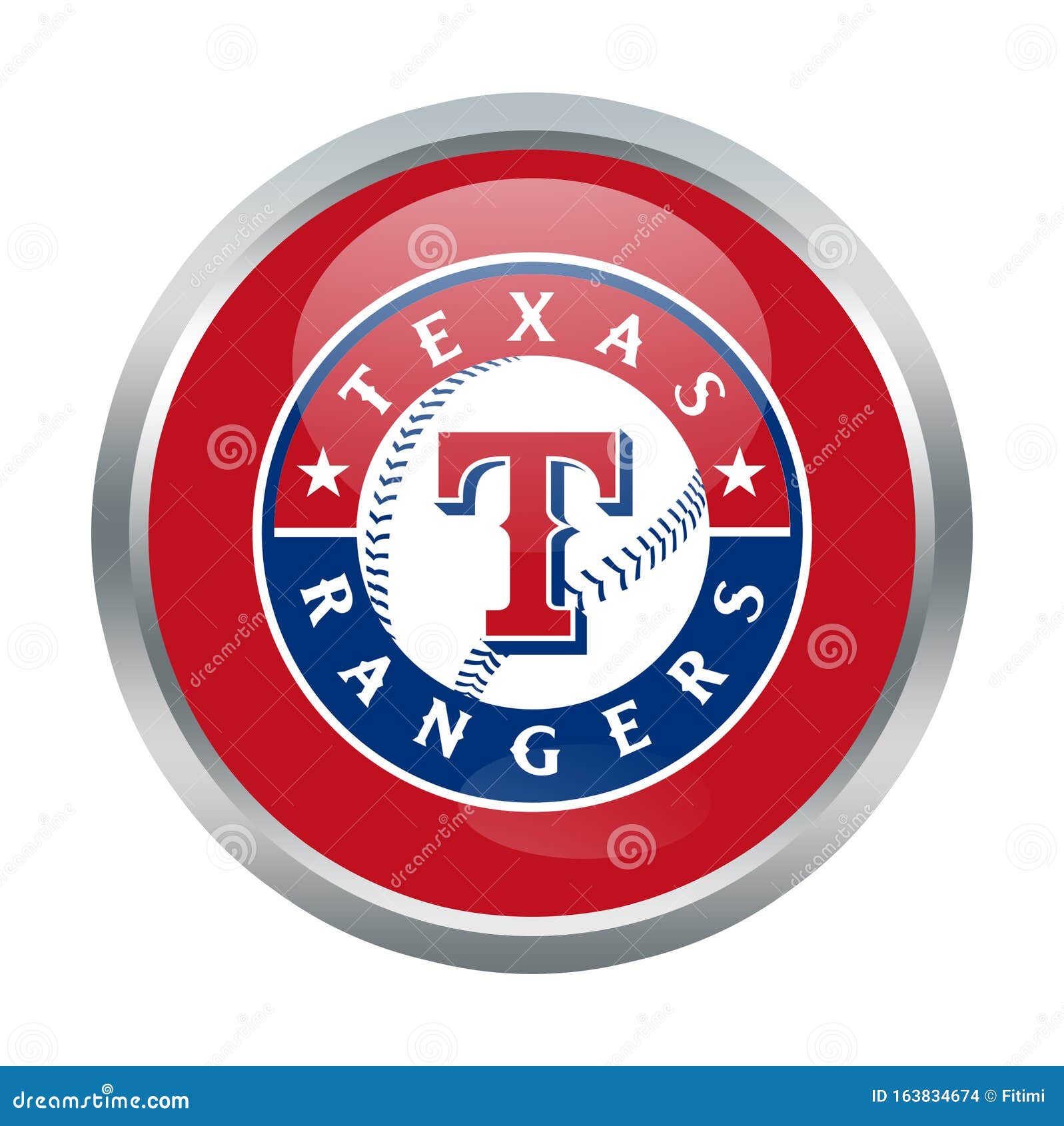 Texas rangers team editorial stock image. Illustration of league ...
