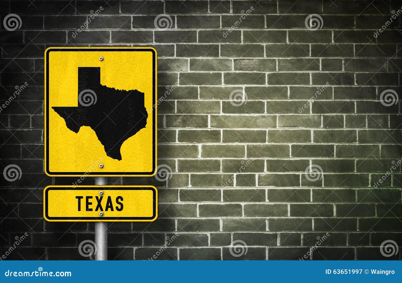 Texas stock illustration. Illustration of symbol, wall - 63651997