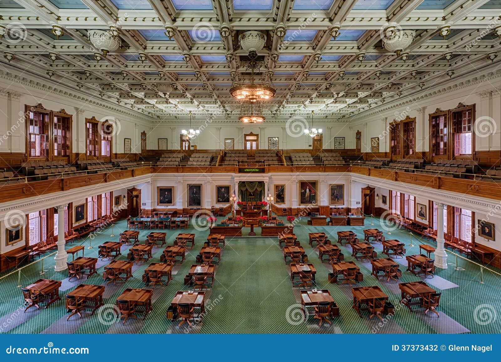 Texas Senate Chamber stock photo. Image of austin, indoors - 37373432