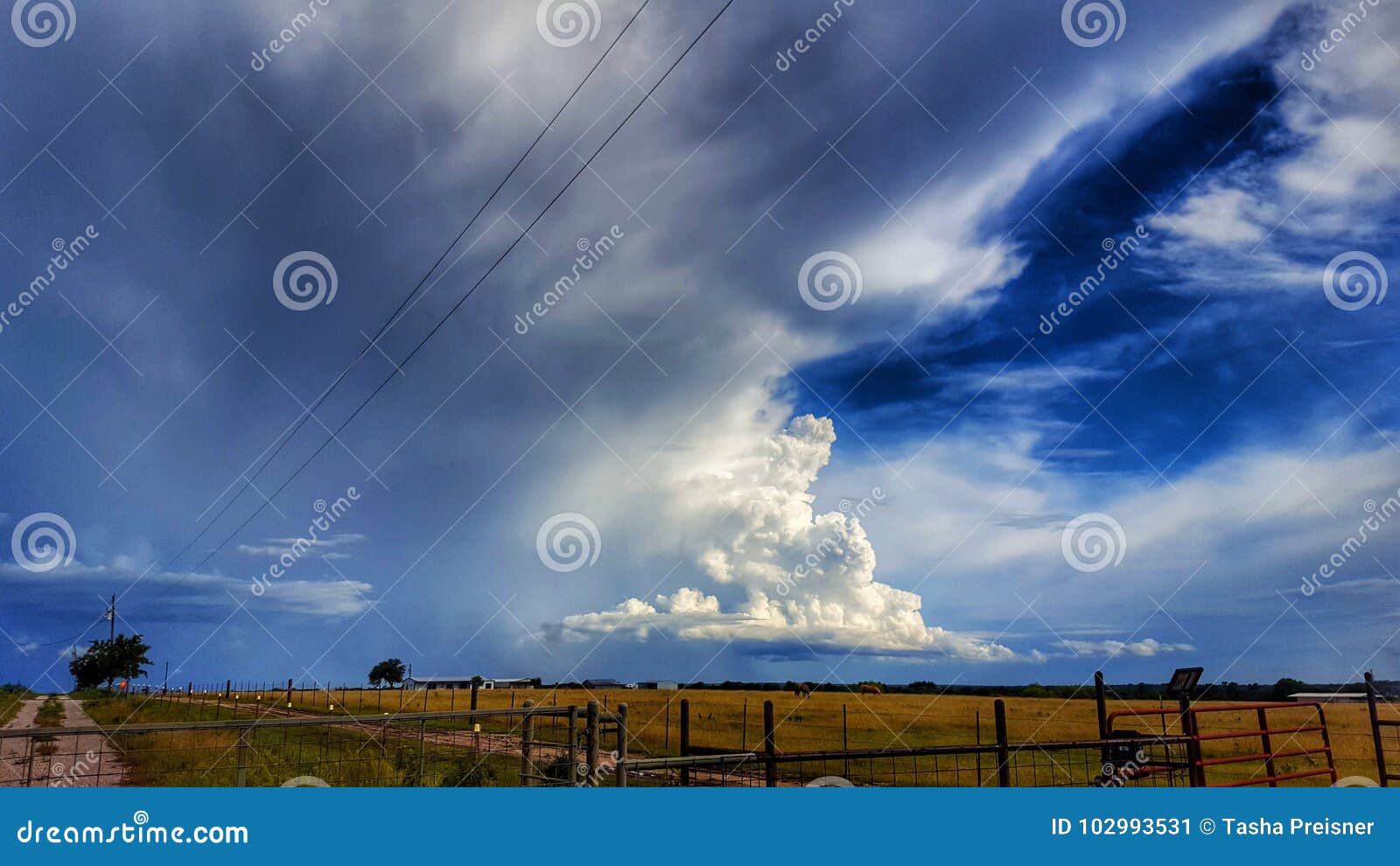 Texas sky stock image. Image of distance, clouds, storm - 102993531