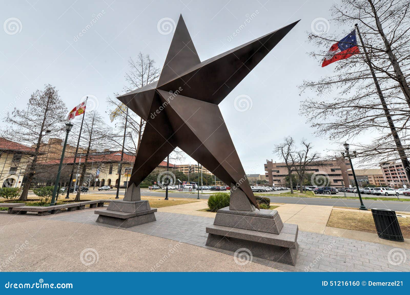 Texas Star editorial image. Image of history, downtown - 51216160