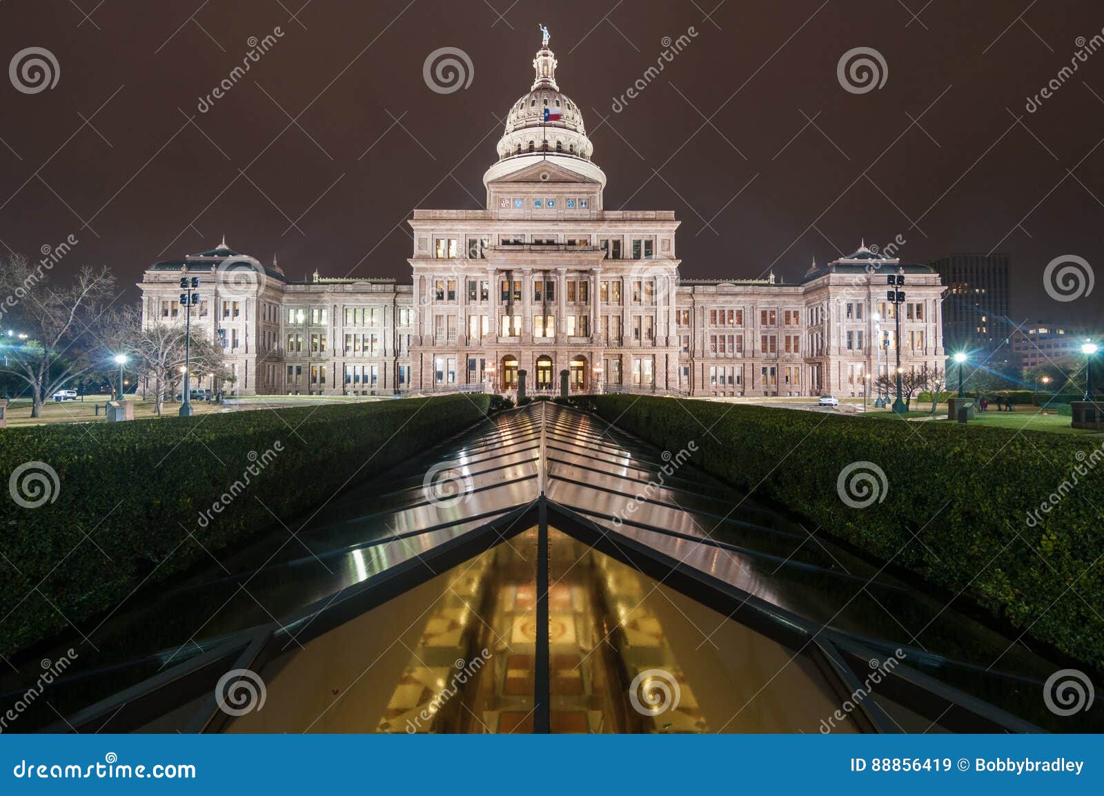 Texas State Capital Wide imagem de stock. Imagem de granito - 88856419