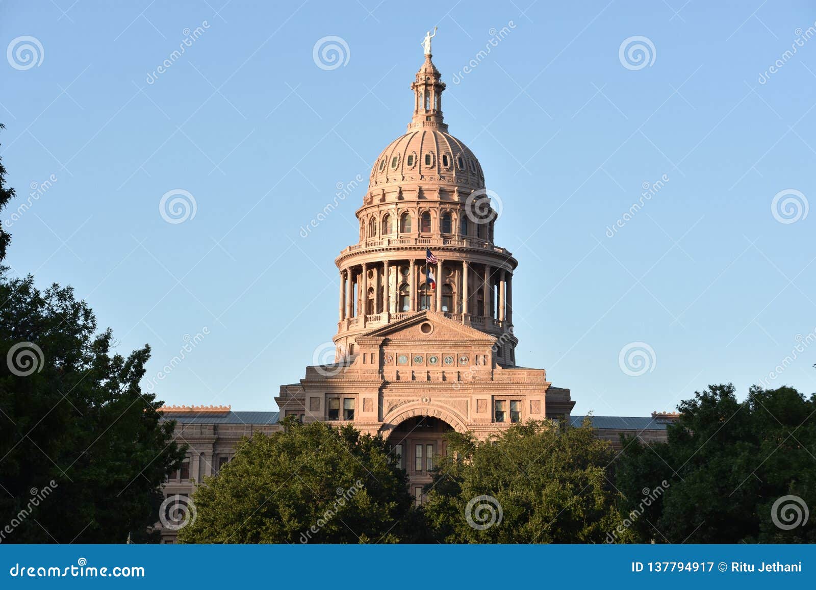 Texas State Capitol in Austin Stock Image - Image of austin, landmark ...