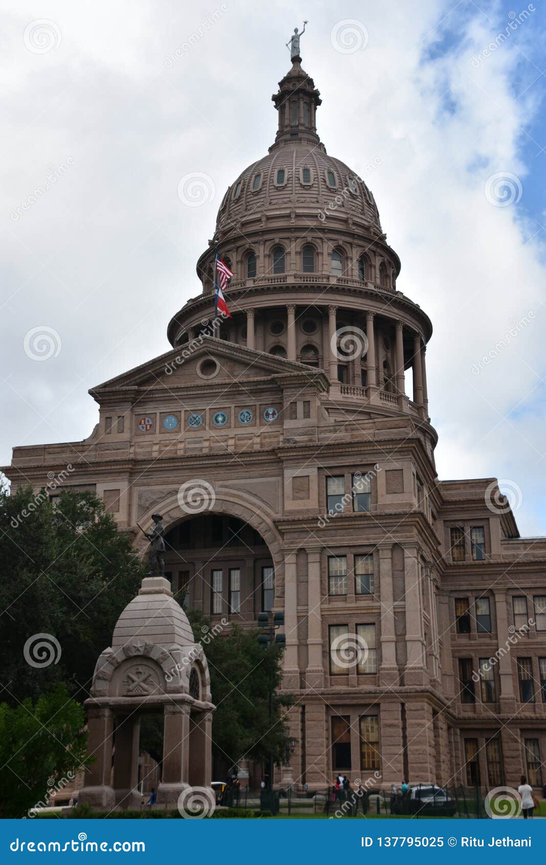 Texas State Capitol in Austin Stock Image - Image of capital, landmark ...