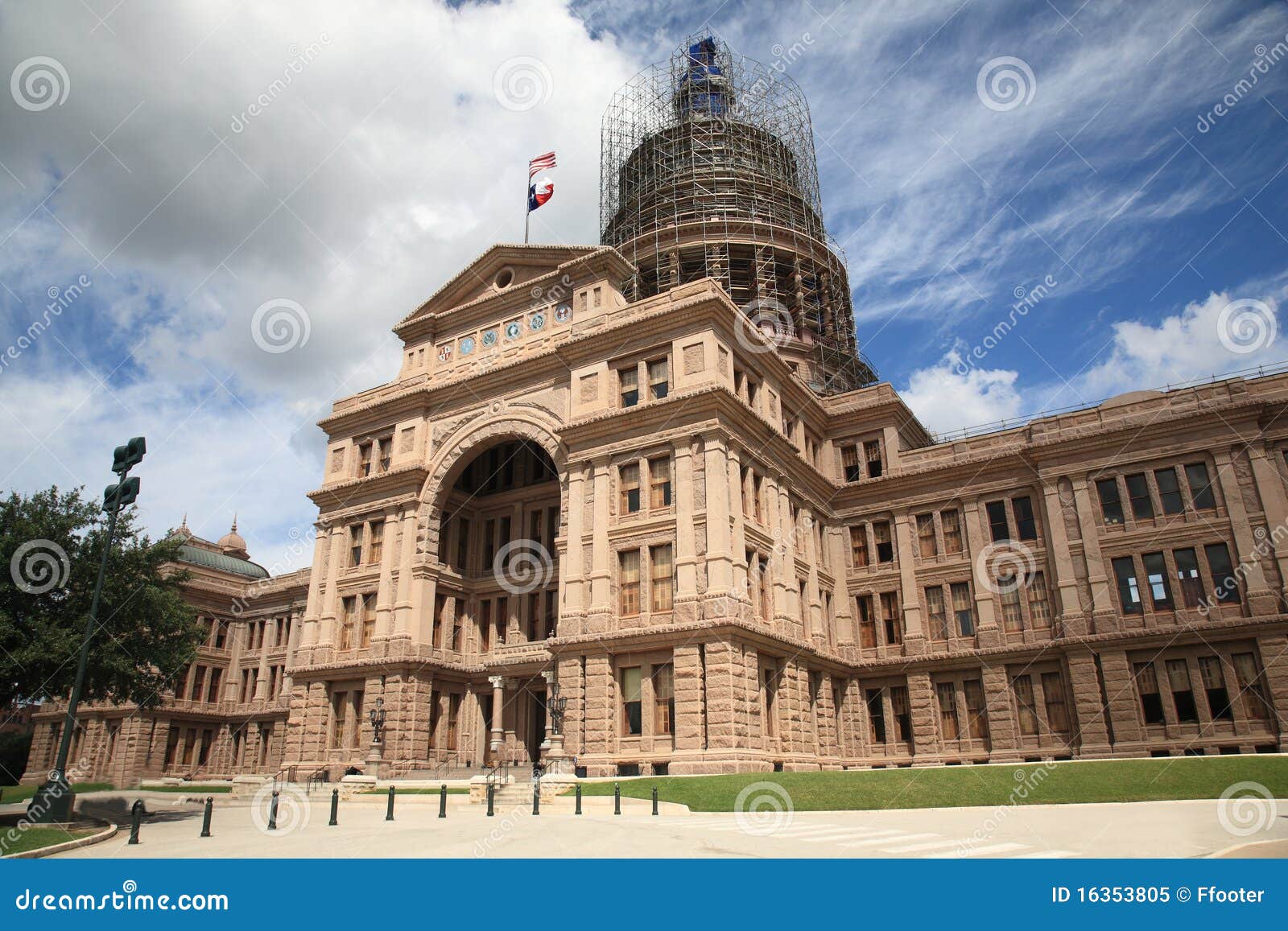 Texas State Capitol - Austin Stock Image - Image of historic, america ...