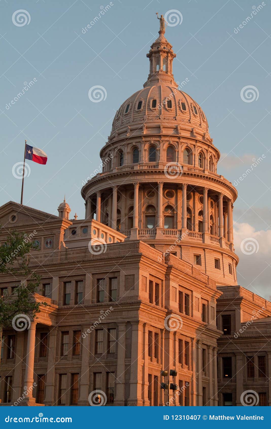 Texas State Capitol Building Stock Image - Image of dome, building ...