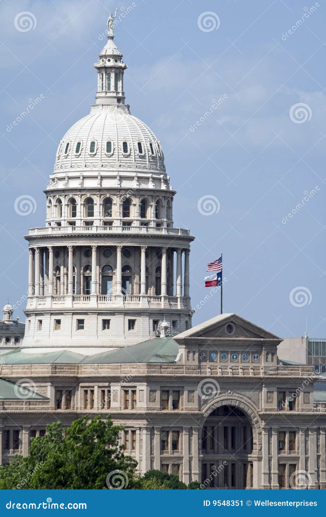 Texas State Capitol Building Stock Image - Image of architecture ...