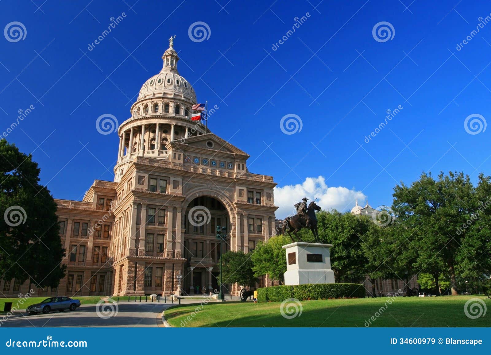 Texas State Capitol Building in Austin Stock Image - Image of house ...