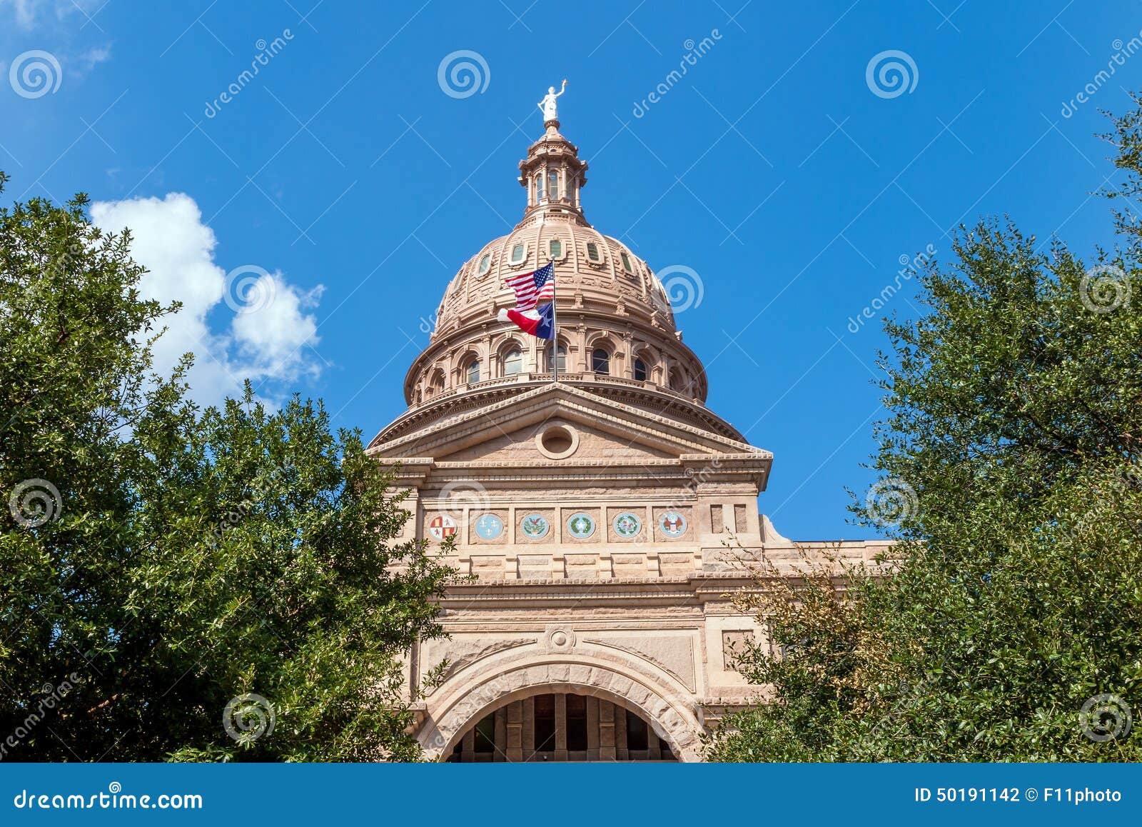 Texas State Capitol Building in Austin Stock Photo - Image of granite ...