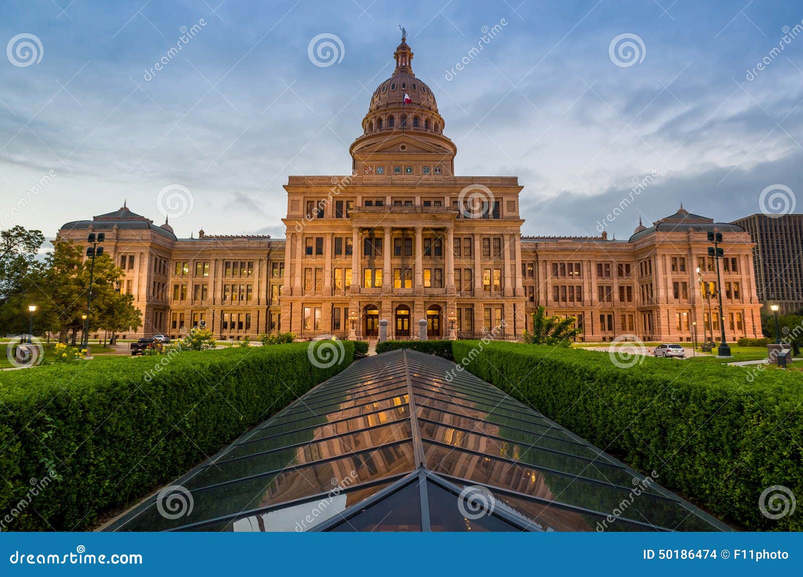 Texas State Capitol Building in Austin, TX. Stock Photo - Image of ...