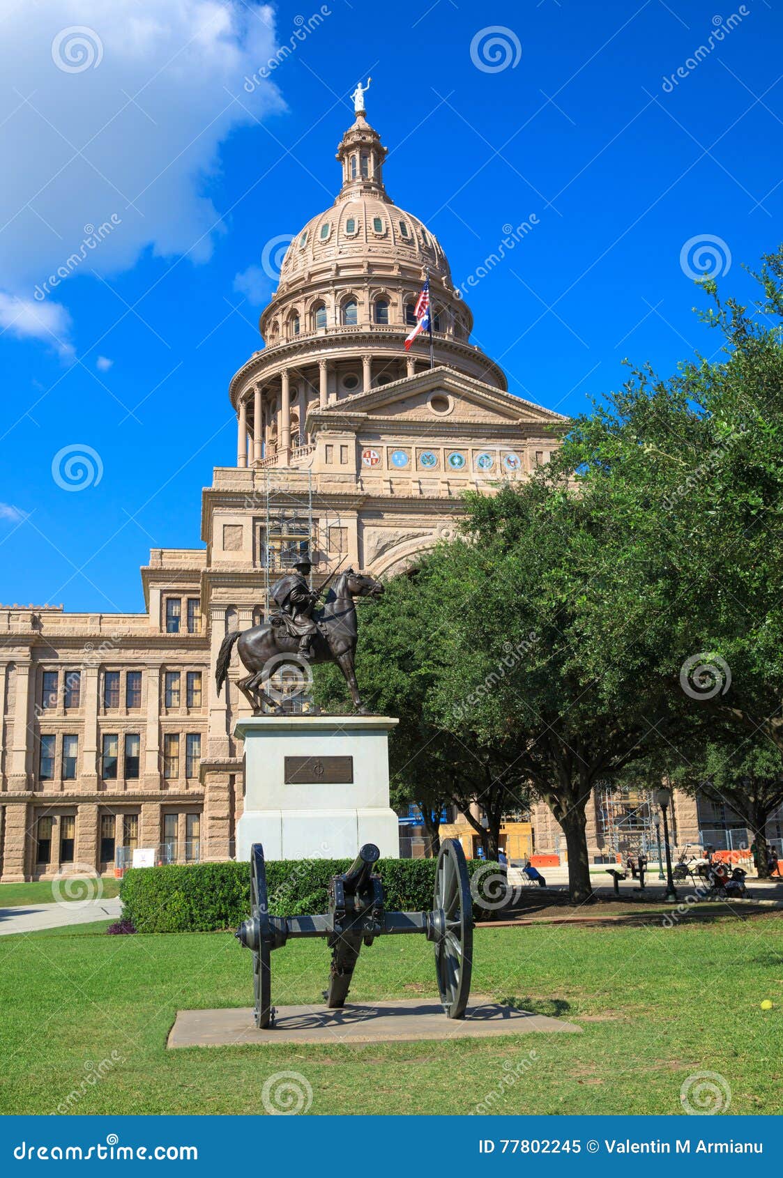 Texas State Capitol Building in Austin Stock Image - Image of ...