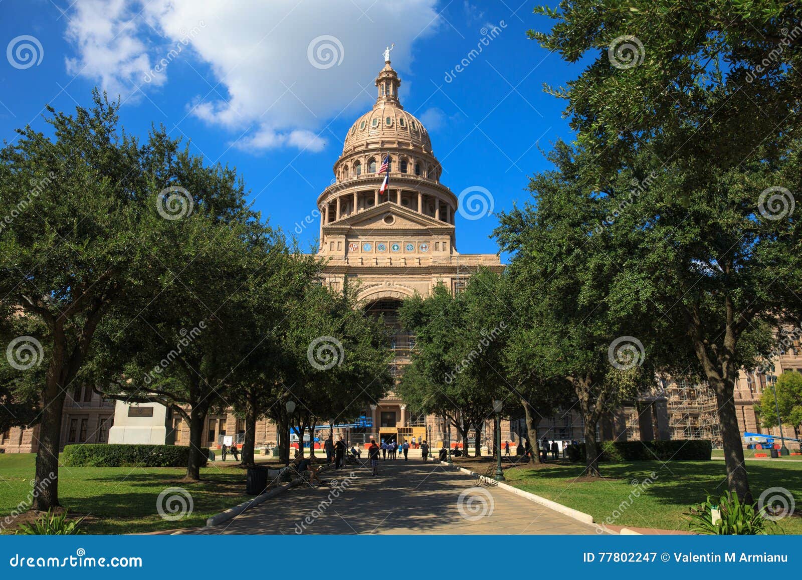 Texas State Capitol Building in Austin Editorial Photography - Image of ...