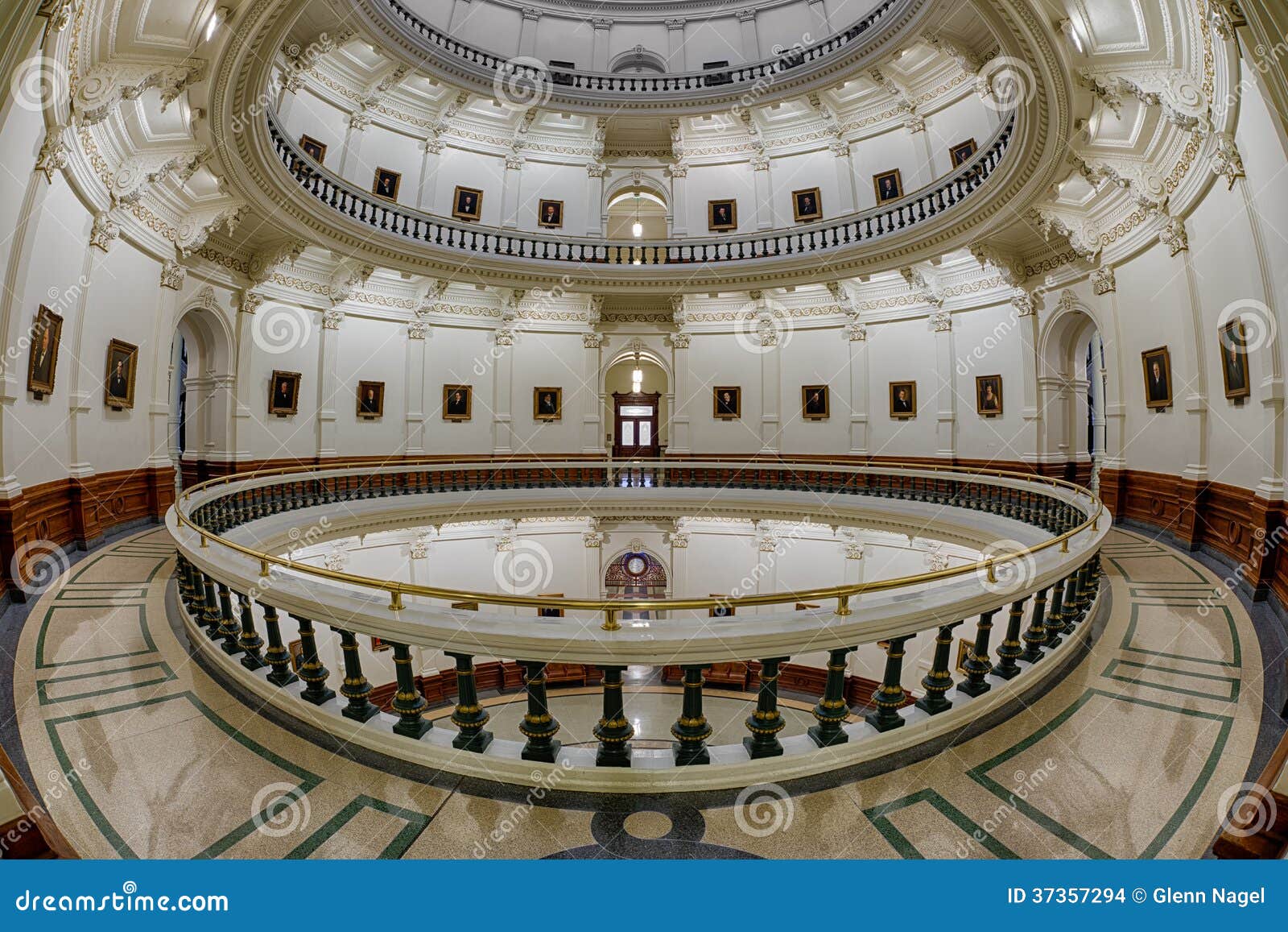 Texas State Capitol Rotunda Stock Photo - Image of architecture ...