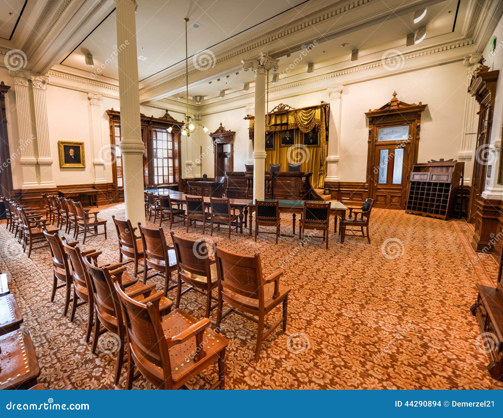Texas State Capitol Supreme Court, Austin, Tejas Imagen de archivo ...