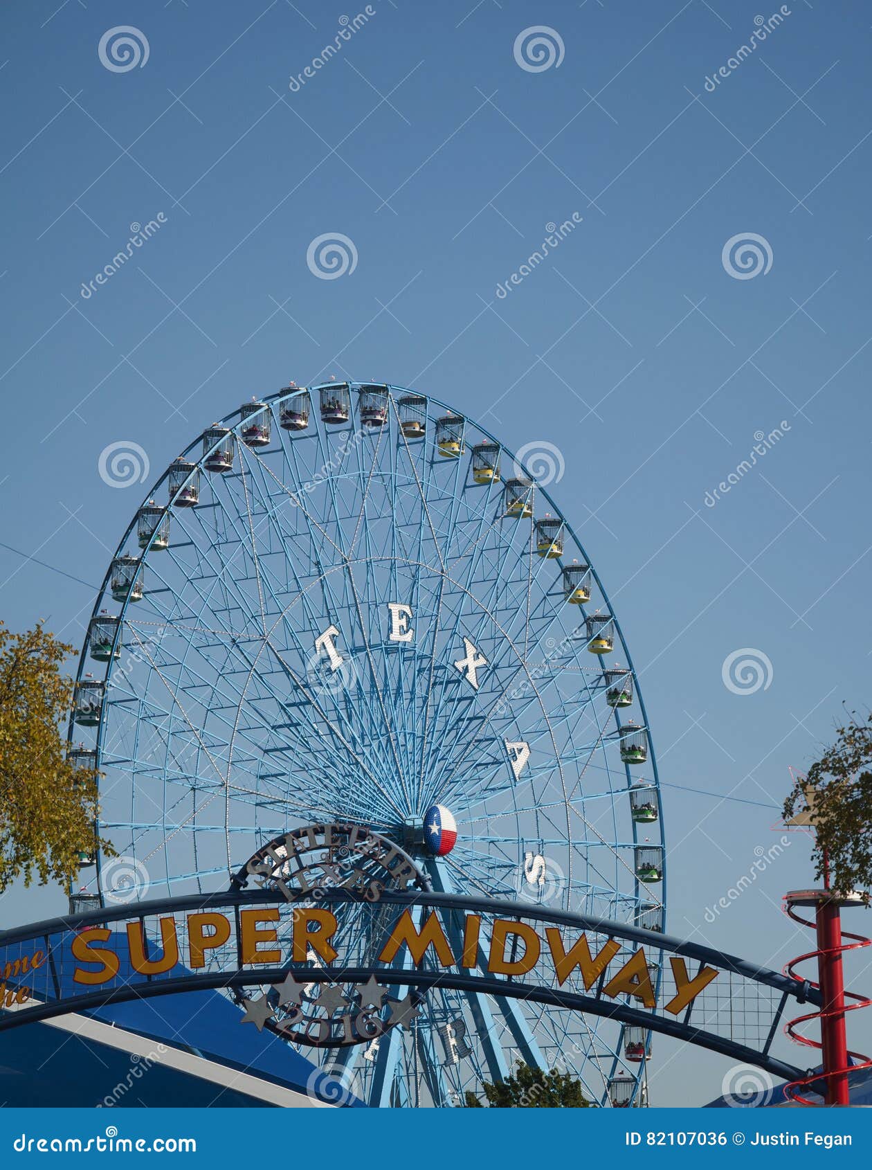 Texas State Fair Ferris Wheel Editorial Photo - Image of spinning ...