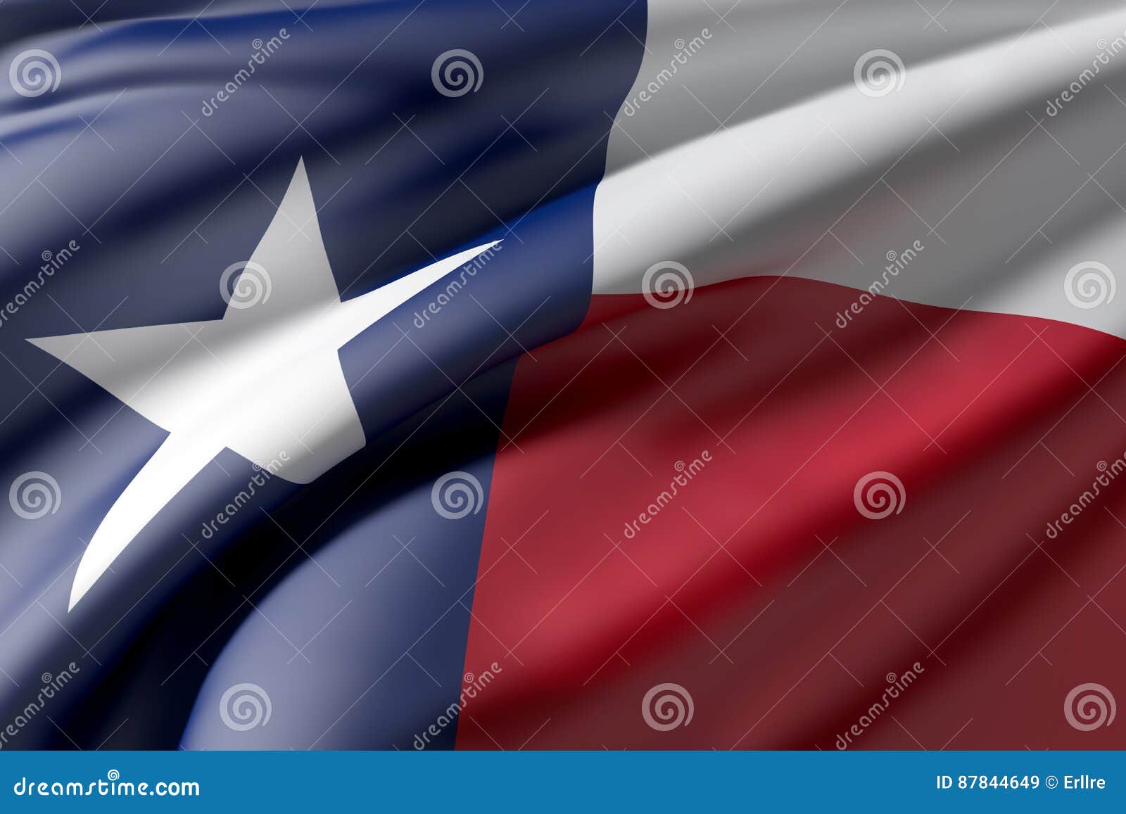 Texas State flag stock illustration. Illustration of emblem - 87844649