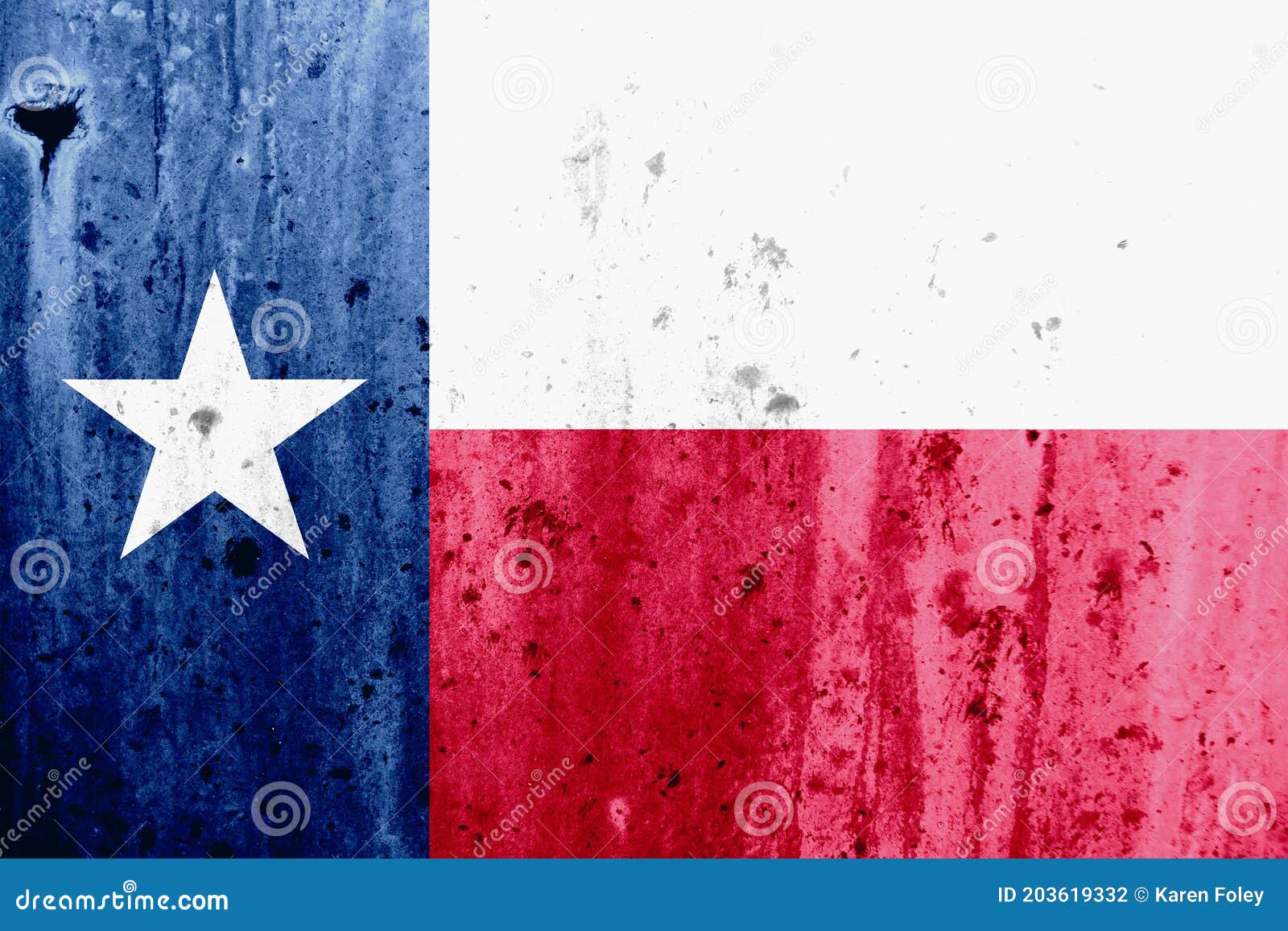 Texas State Flag stock photo. Image of surface, artistic - 203619332