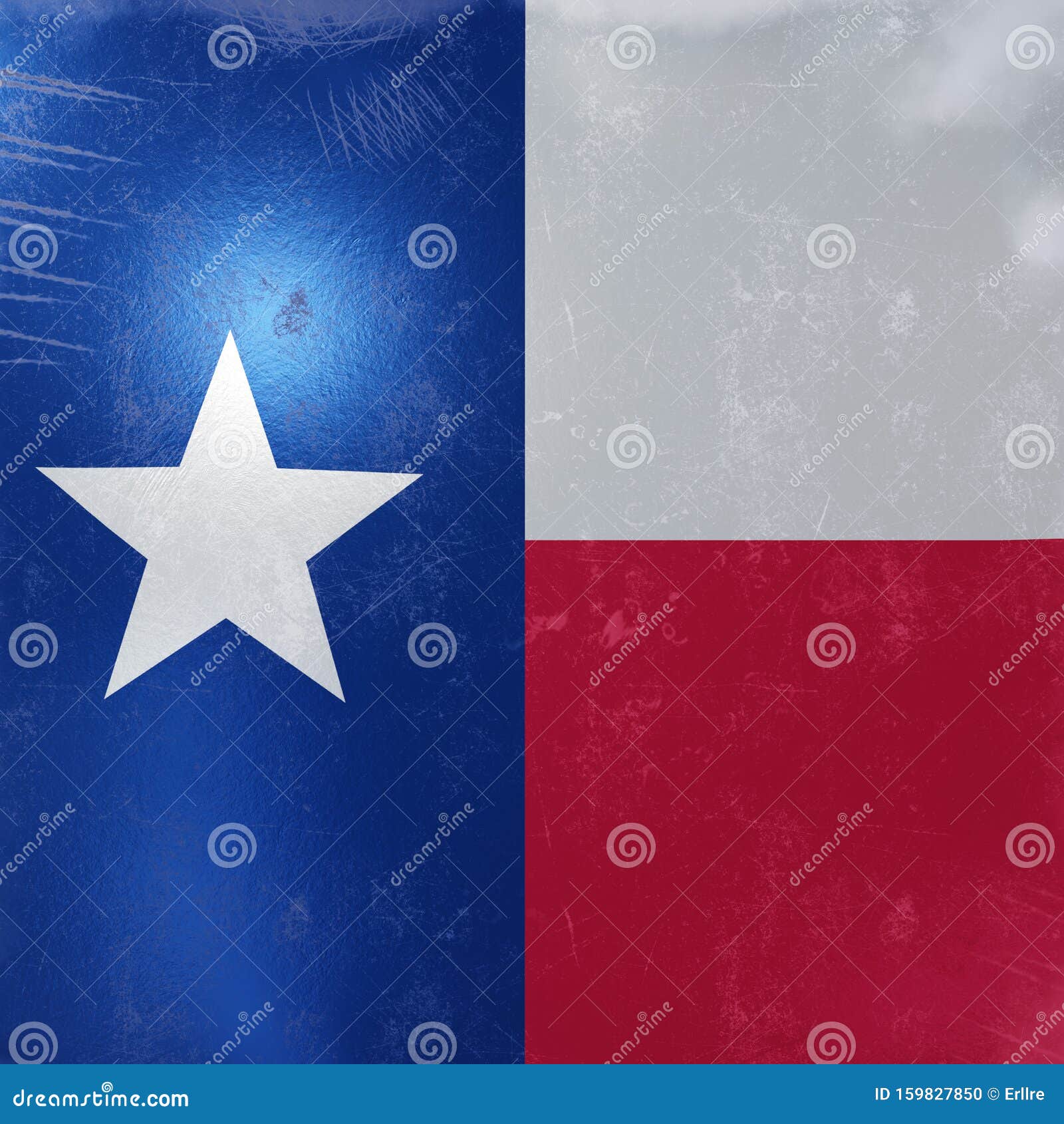 Texas State flag icon stock illustration. Illustration of rusty - 159827850