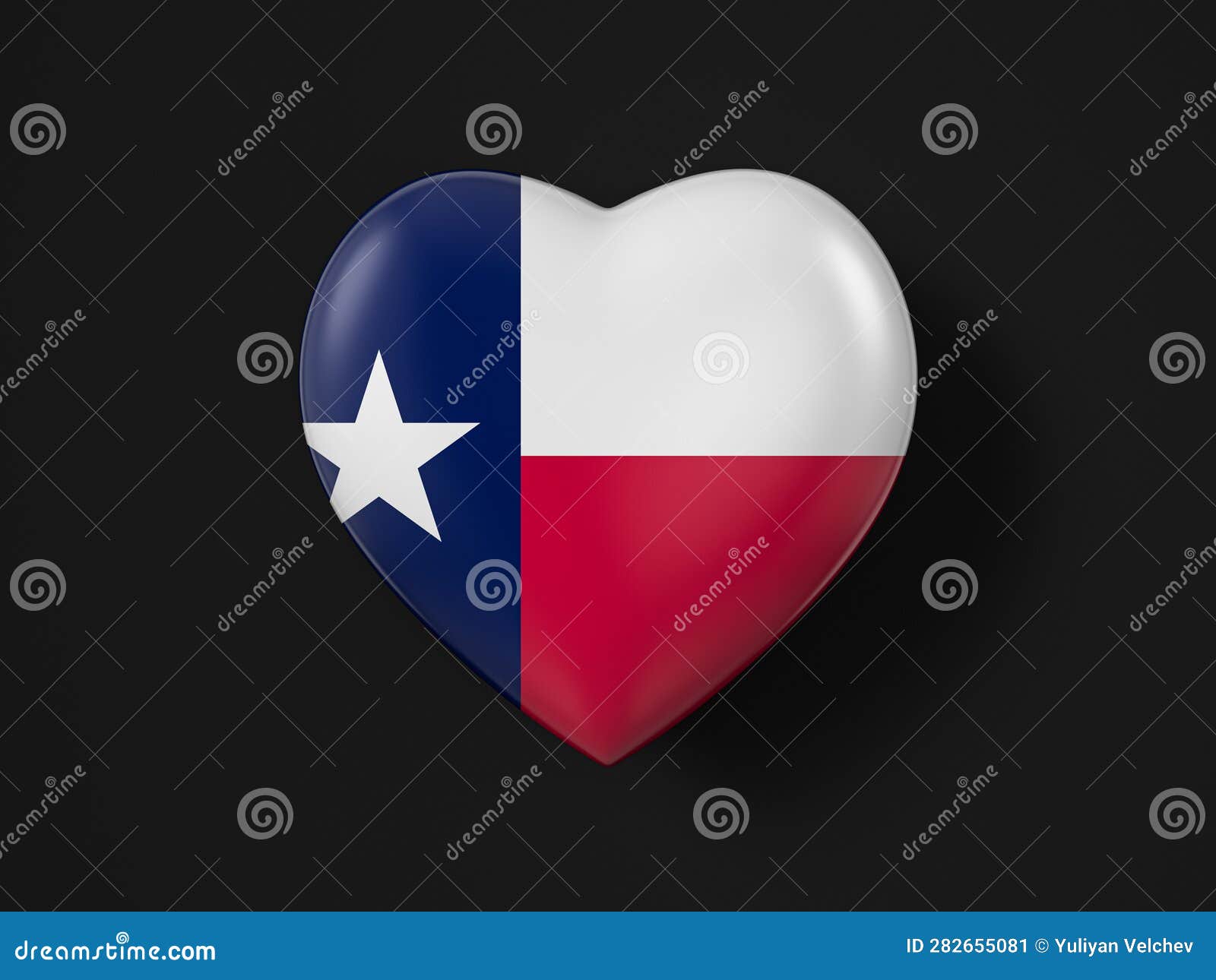 Texas state heart flag stock illustration. Illustration of heart ...