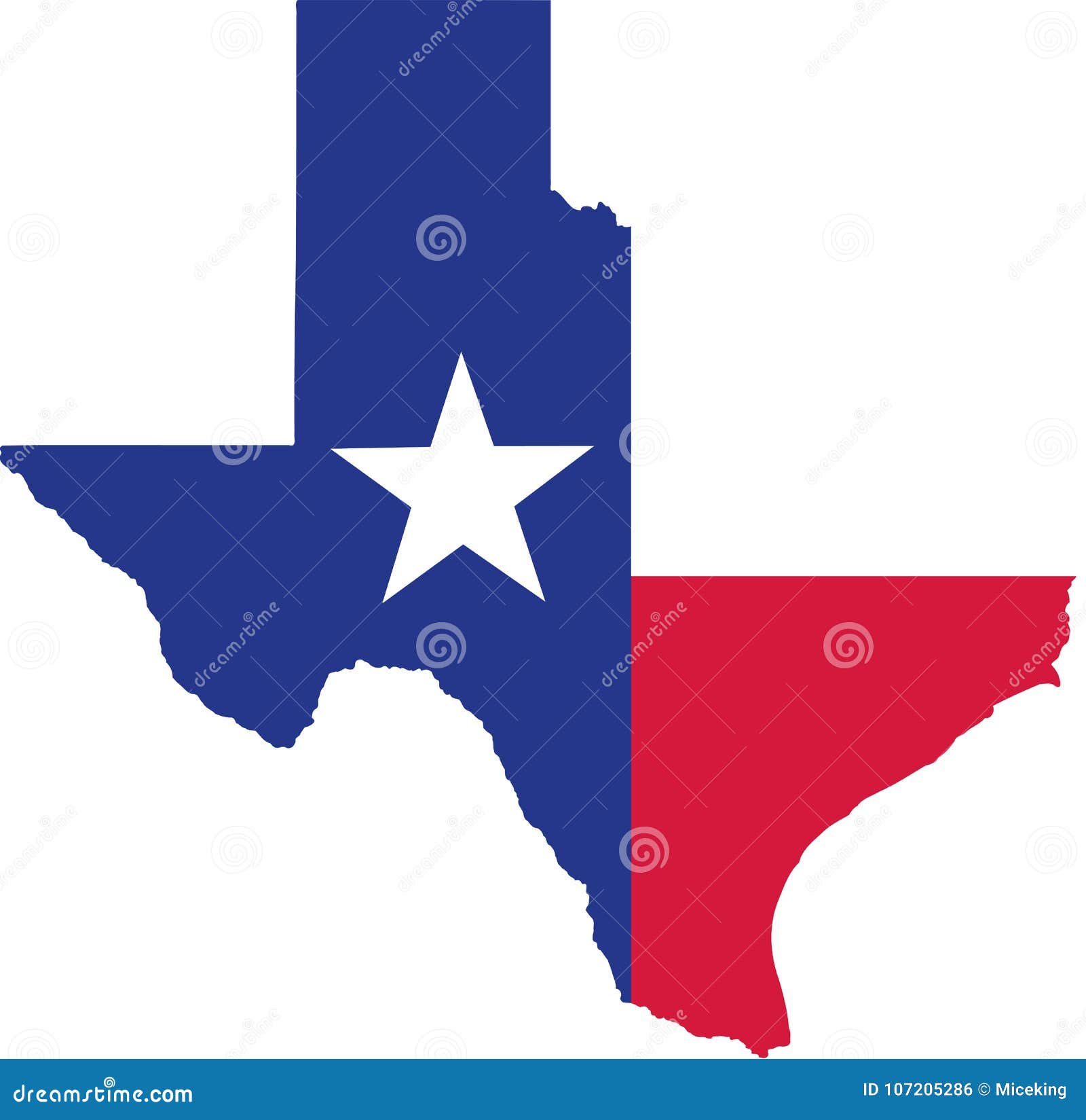 Texas Map. State And District Map Of Texas. Political Map Of Texas With ...