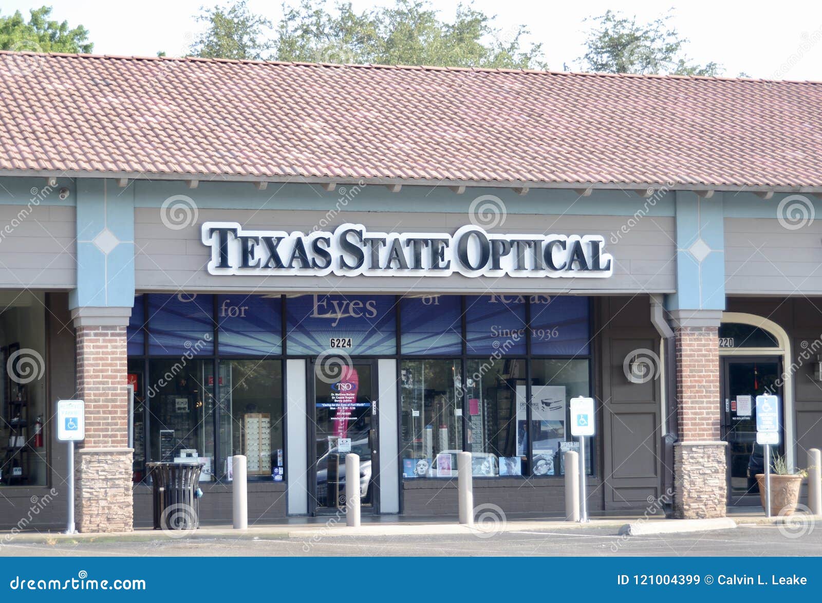 Texas State Optical, Fort Worth, Texas Imagem de Stock Editorial ...