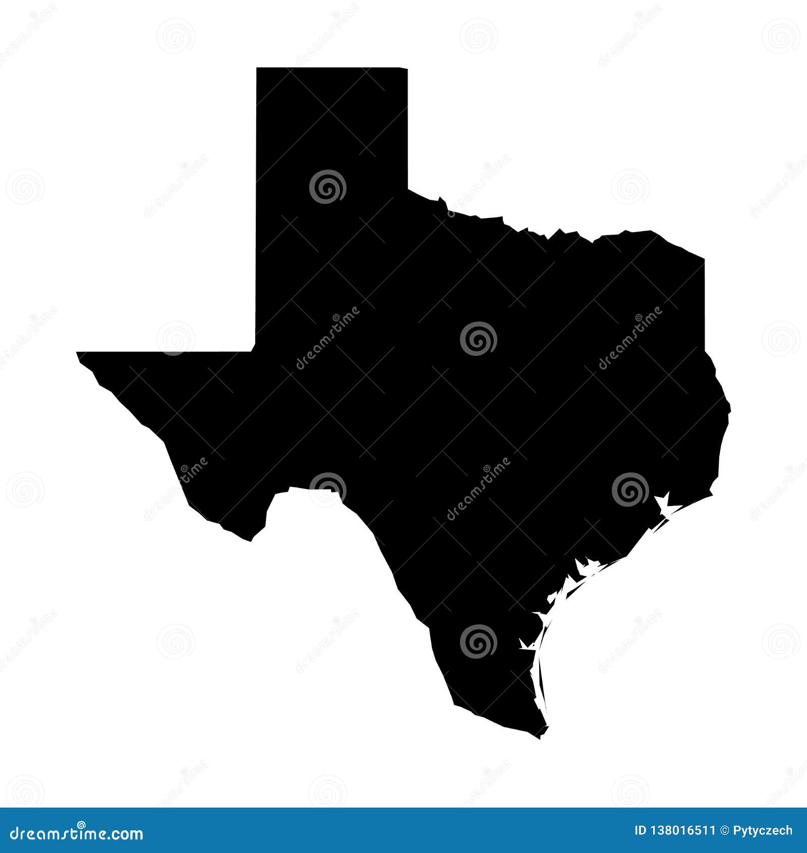 Texas Vector Outline