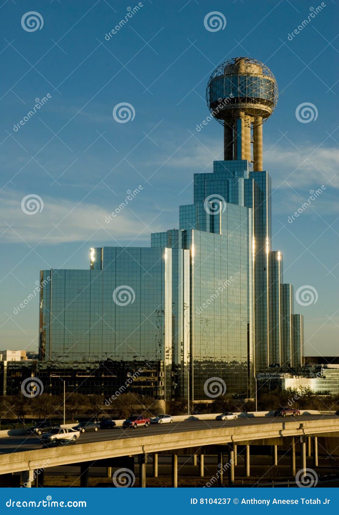 Texas Tower stock image. Image of landmark, mark, modern - 8104237