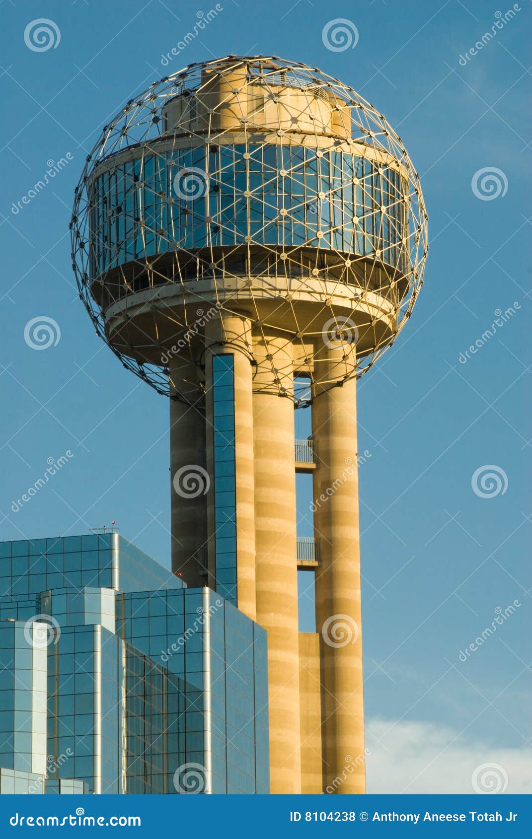 Texas Tower stock photo. Image of architecture, base, land - 8104238