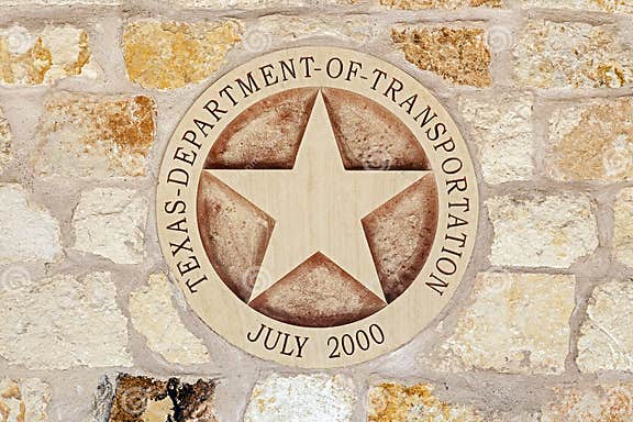 Texas Transportation Symbol Immagine Stock - Immagine di segno, stella ...