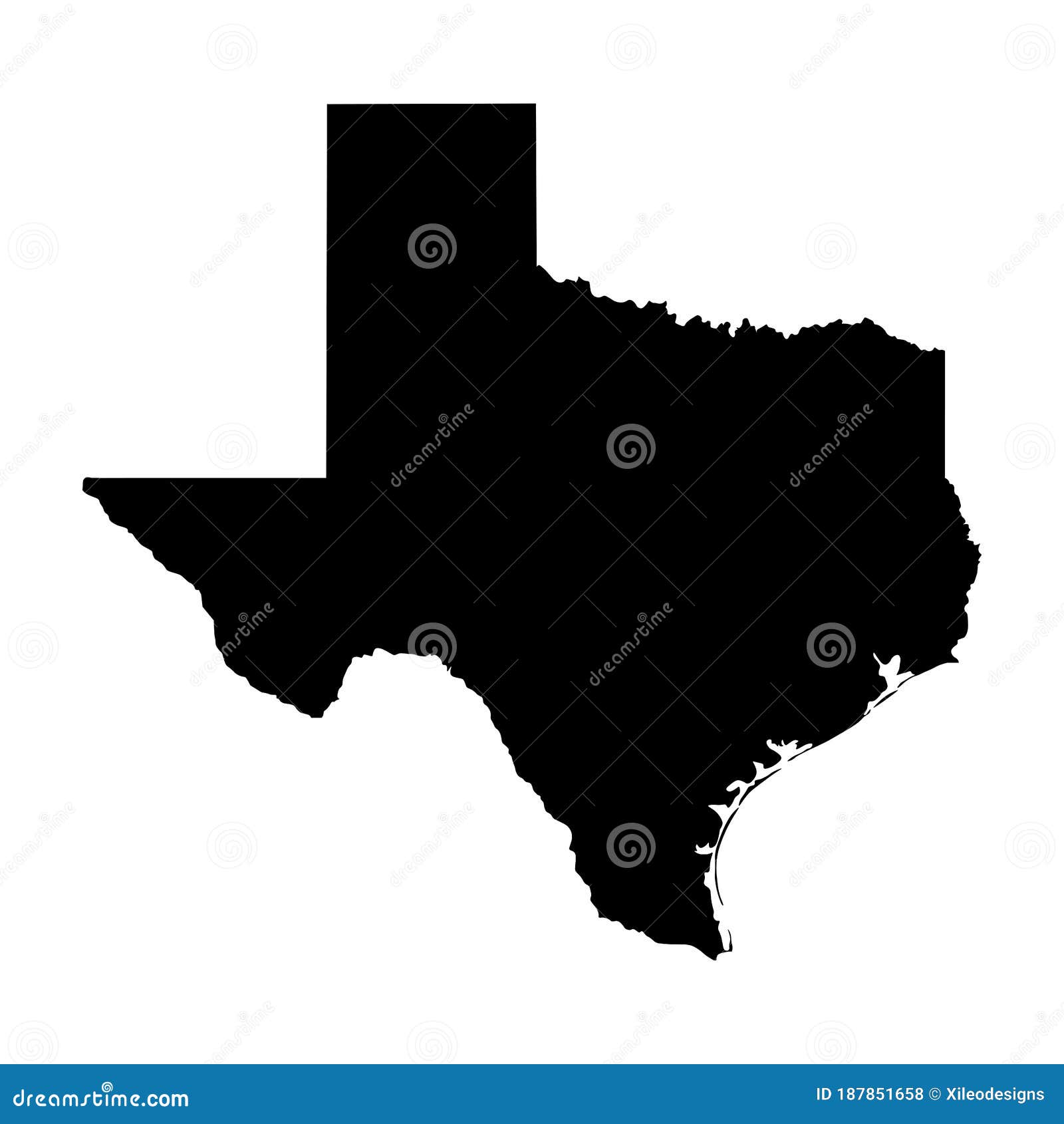 Texas TX State Border USA Map Solid Stock Vector - Illustration of ... Texas TX State Border USA Map Solid Stock Vector - Illustration of ...