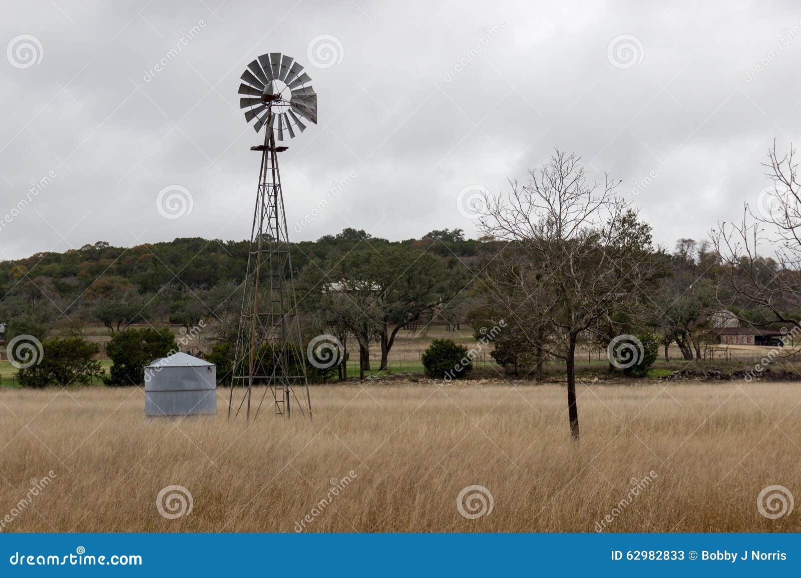 Texas Windmill stock image. Image of grass, windmill - 62982833