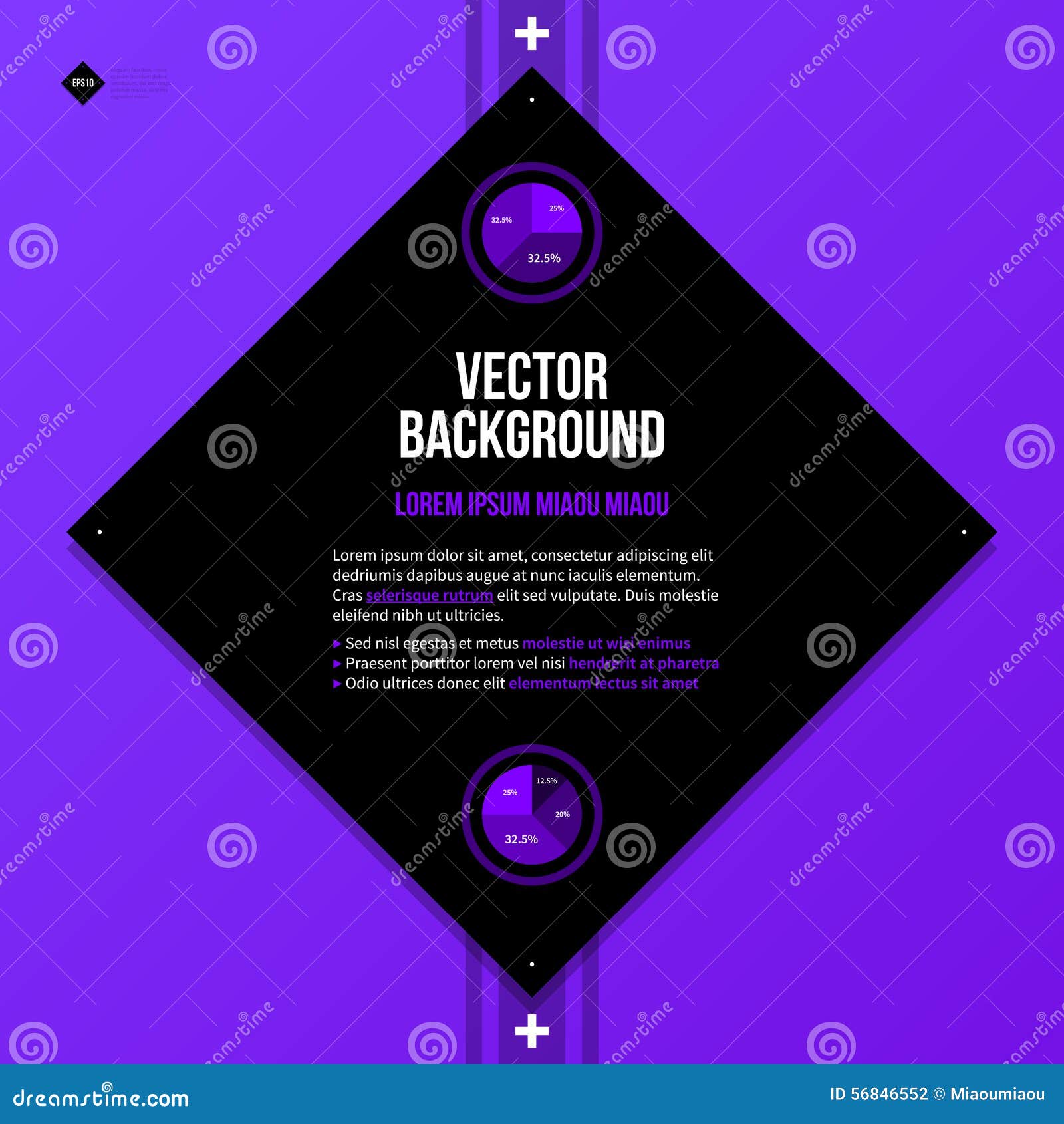 Text Background Template. EPS10 Vector. Stock Vector - Illustration of ...