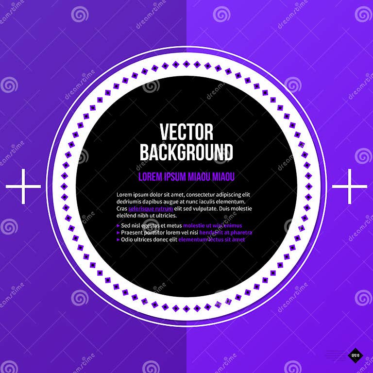 Text Background Template. EPS10 Vector. Stock Vector - Illustration of ...