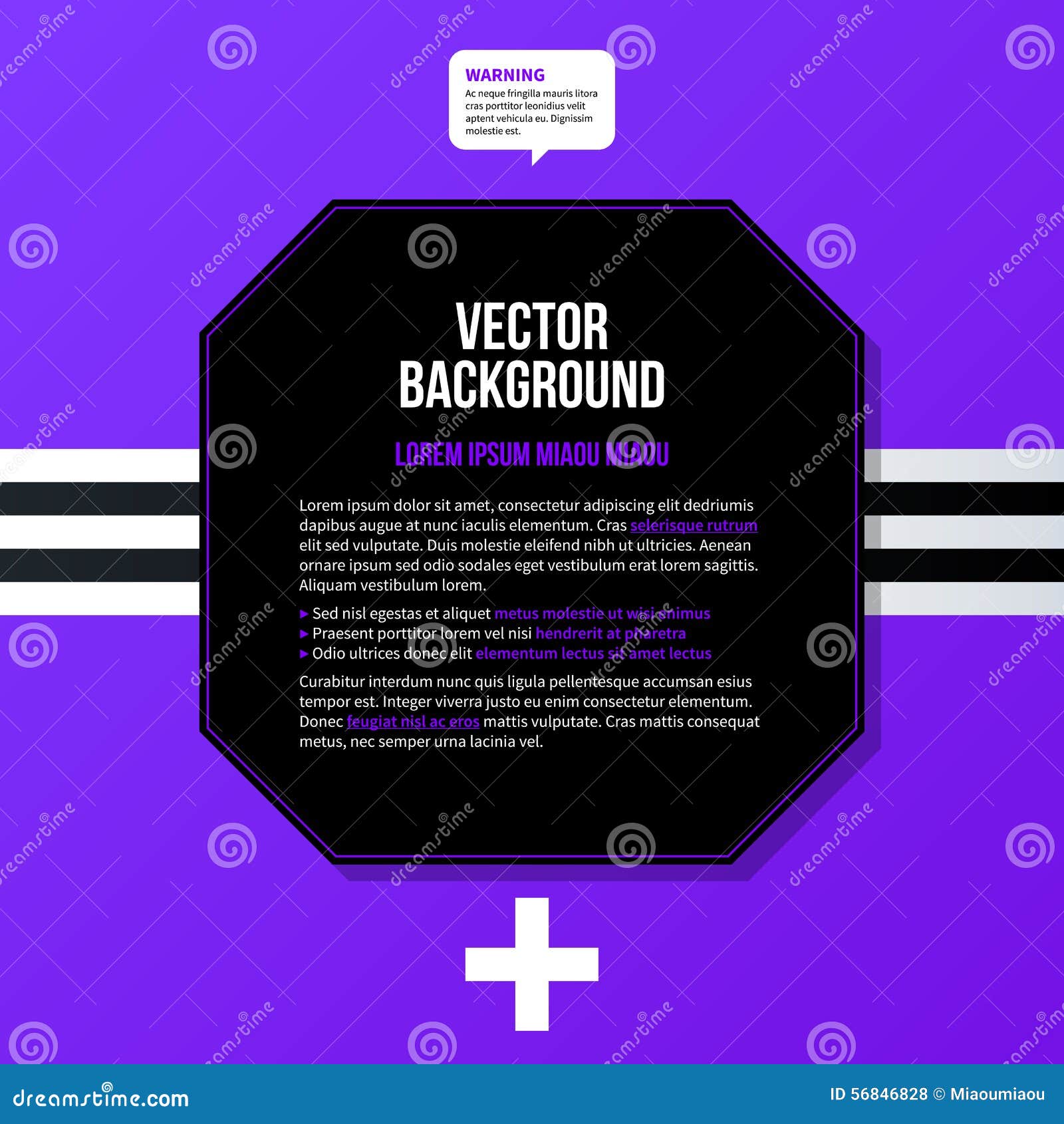 Text Background Template. EPS10 Vector. Stock Vector - Illustration of ...