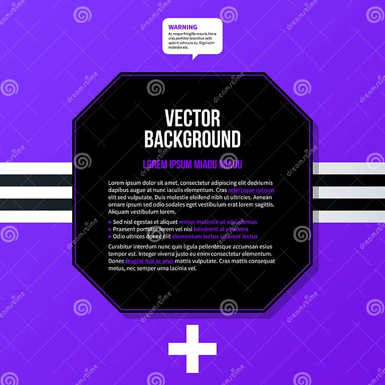 Text Background Template. EPS10 Vector. Stock Vector - Illustration of ...