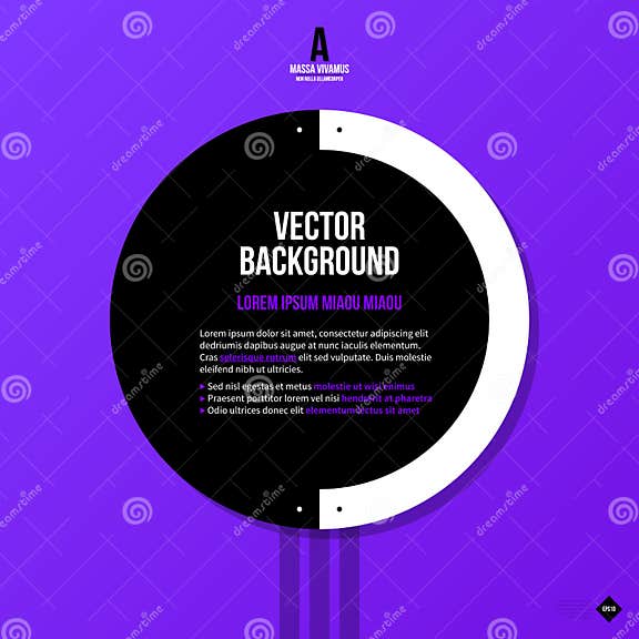 Text Background Template. EPS10 Vector. Stock Vector - Illustration of ...
