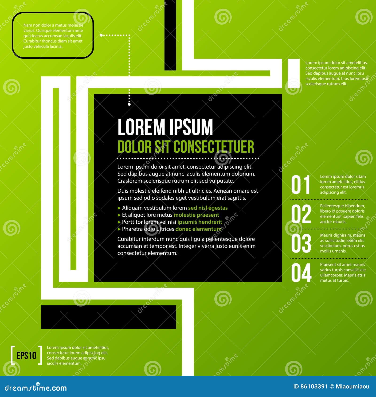 Text background template stock vector. Illustration of frame - 86103391