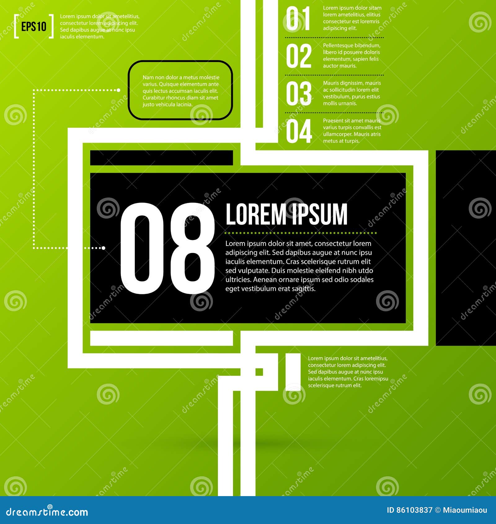 Text background template stock vector. Illustration of clean - 86103837