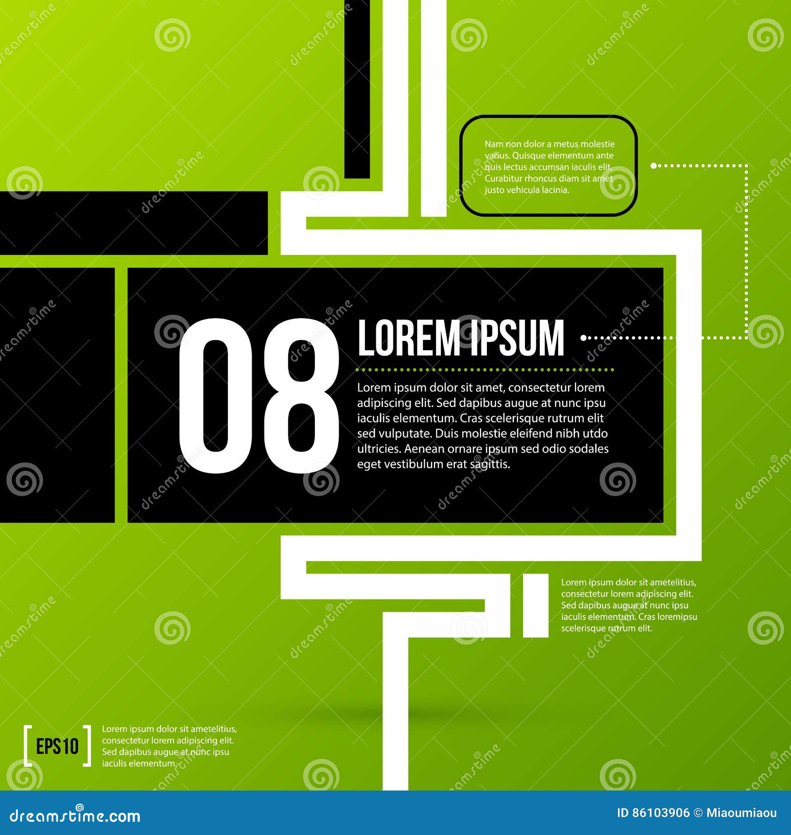 Text background template stock vector. Illustration of modern - 86103906