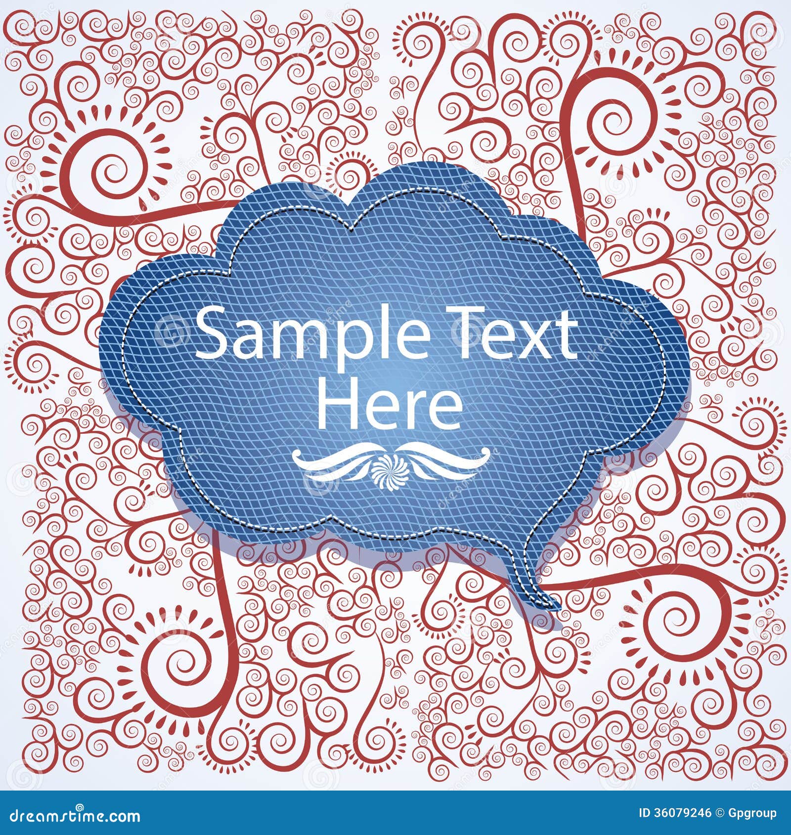 Text balloon stock vector. Illustration of modern, symbol - 36079246