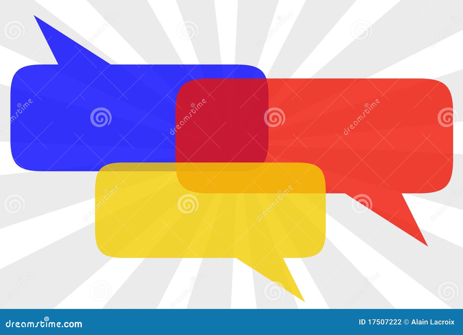 Text balloons stock illustration. Illustration of dialogue - 17507222